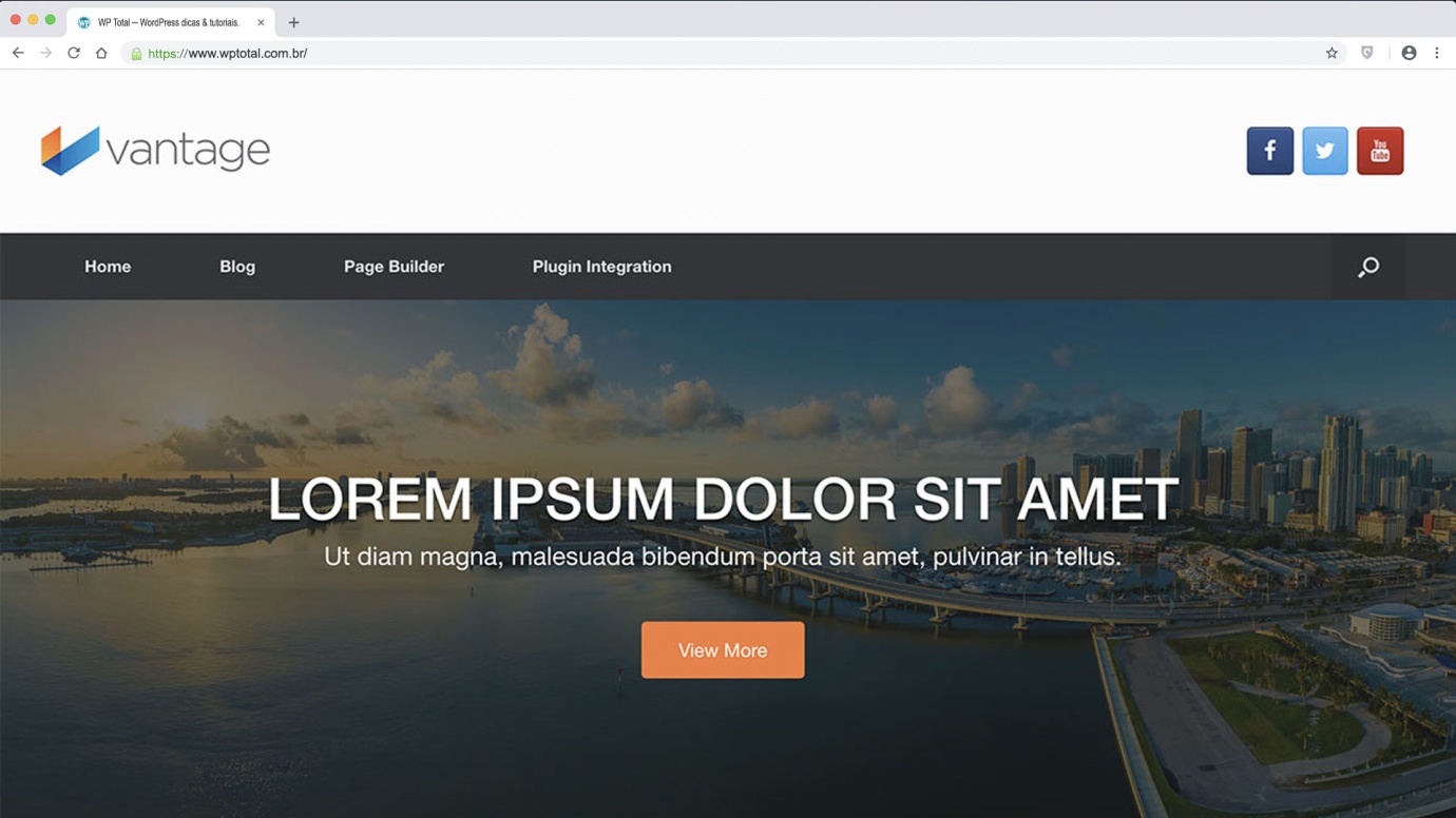 Vantage - Template (Free) Responsivo para Lojas Virtuais - WPTotal