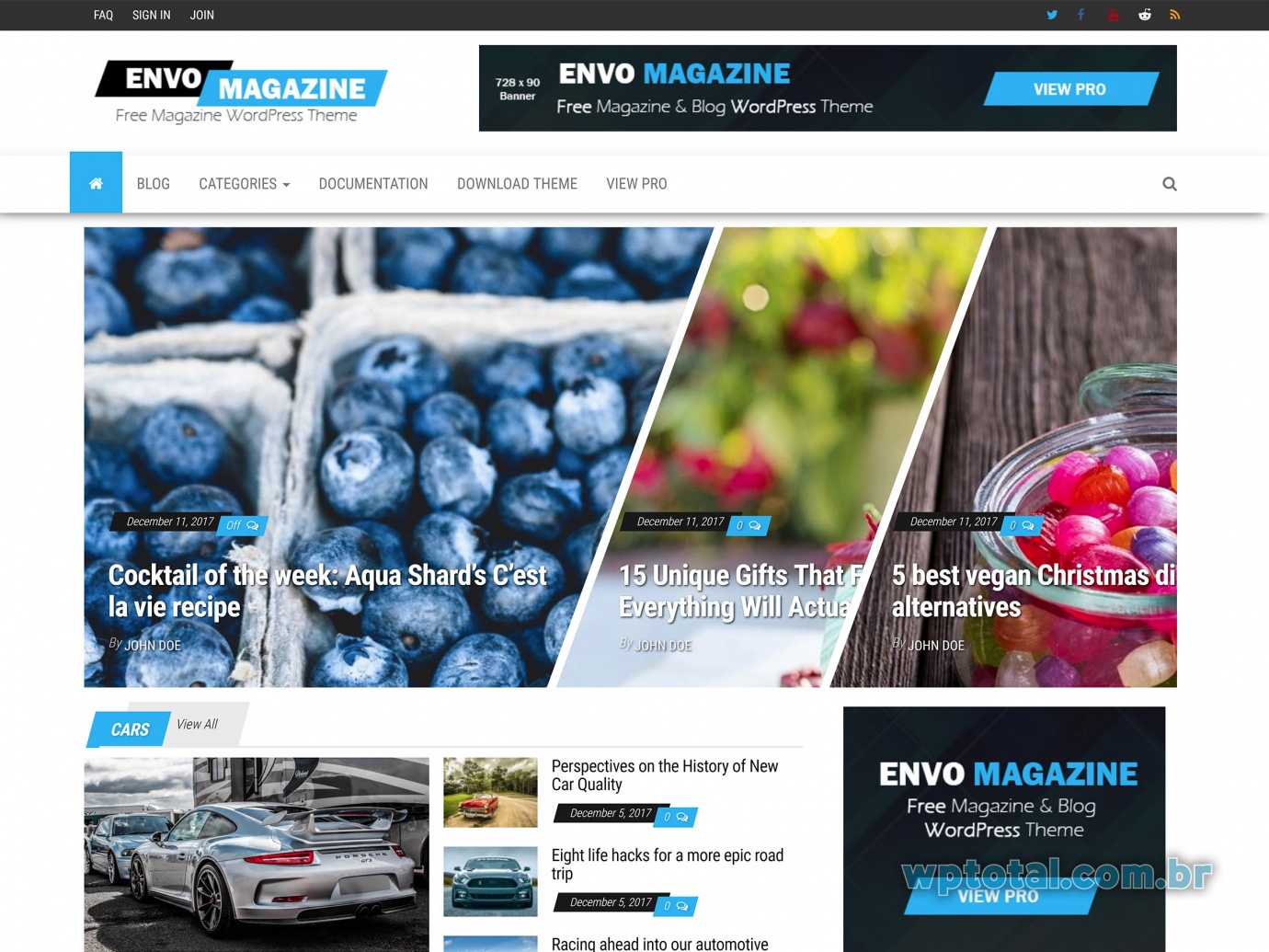 [TOP 55] Melhores Temas WordPress Gratuitos para 2021 - WP Total