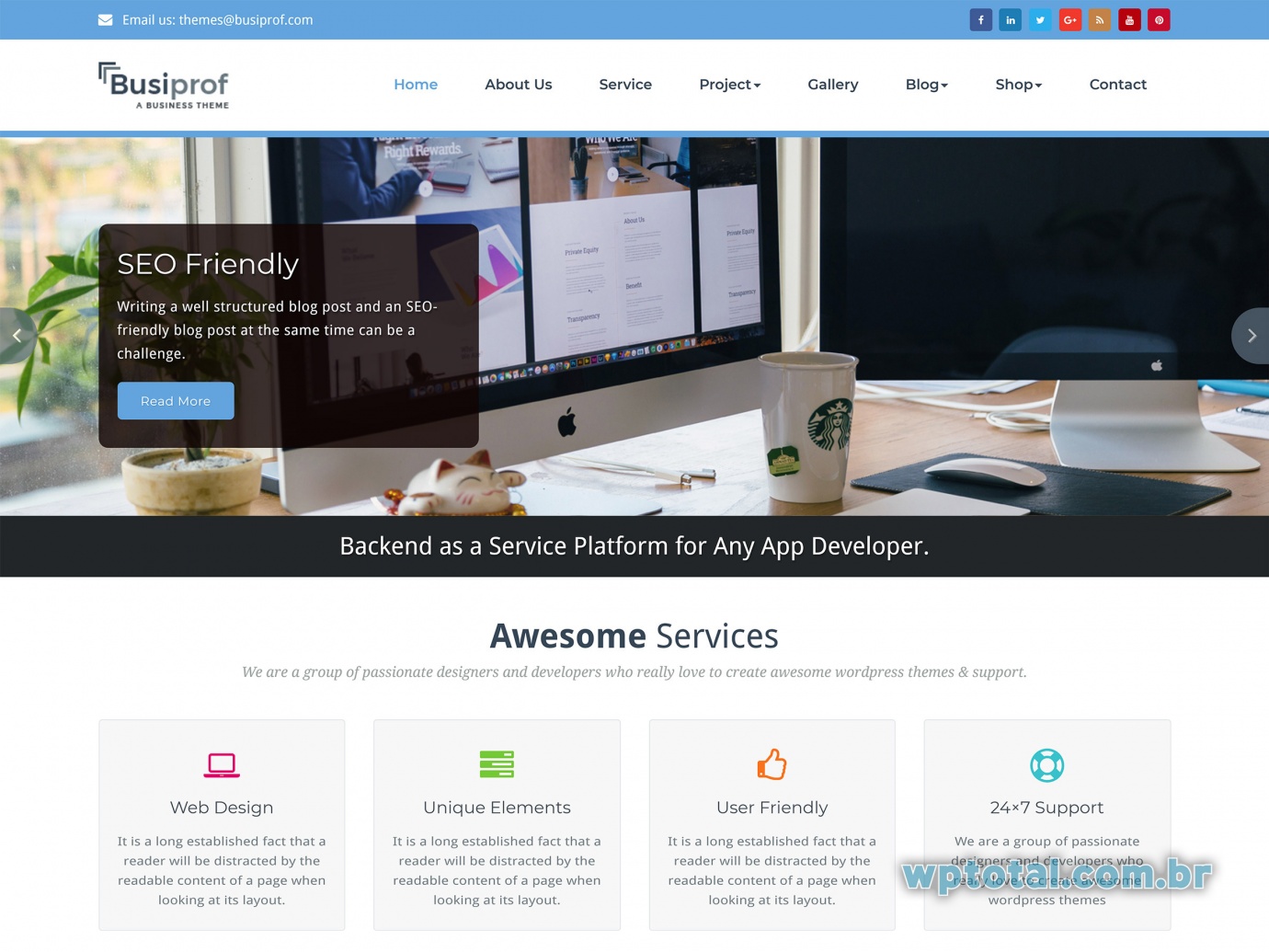 [TOP 55] Melhores Temas WordPress Gratuitos para 2021 - WP Total