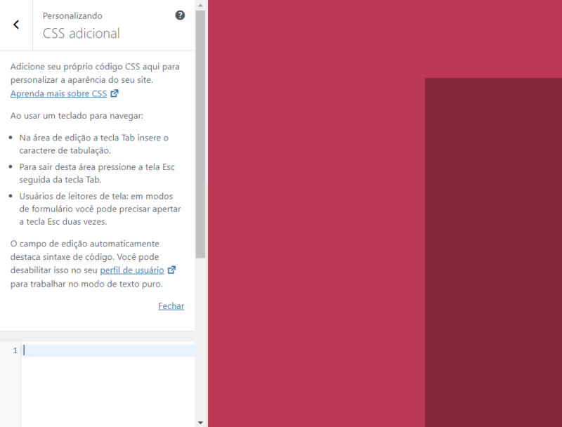 CSS Personalizado no WordPress: como adicionar sem riscos!