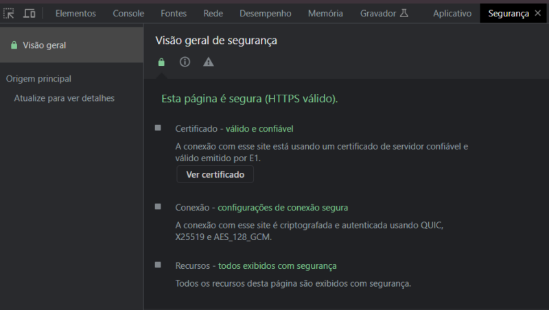 Como corrigir o ERR_SSL_VERSION_OR_CIPHER_MISMATCH